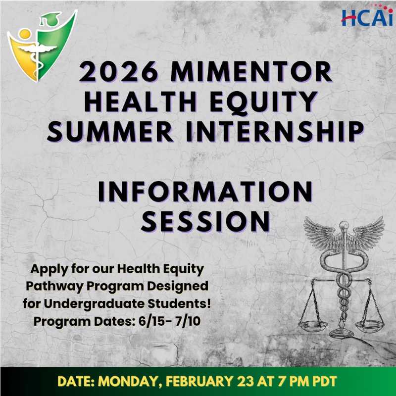 MiMentor Health Equity Summer Internship (HESI) Information Session