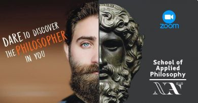 COMPLETE - Applied Philosophy Course of 15 workshops - Monday evenings