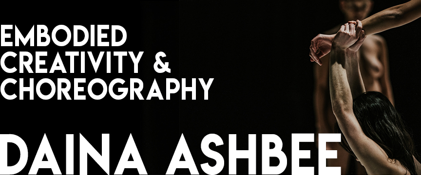 DAINA ASHBEE (MTL) — Créativité et chorégraphie incarnées (EN LIGNE)