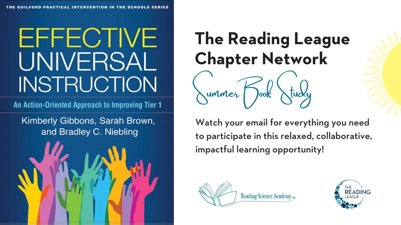 Effective Universal Instruction: Summer Book Study