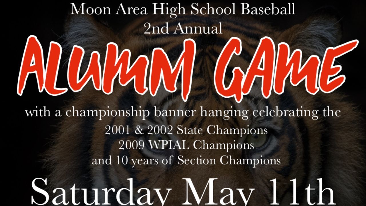 2nd Annual Moon Area High School Baseball Alumni Game