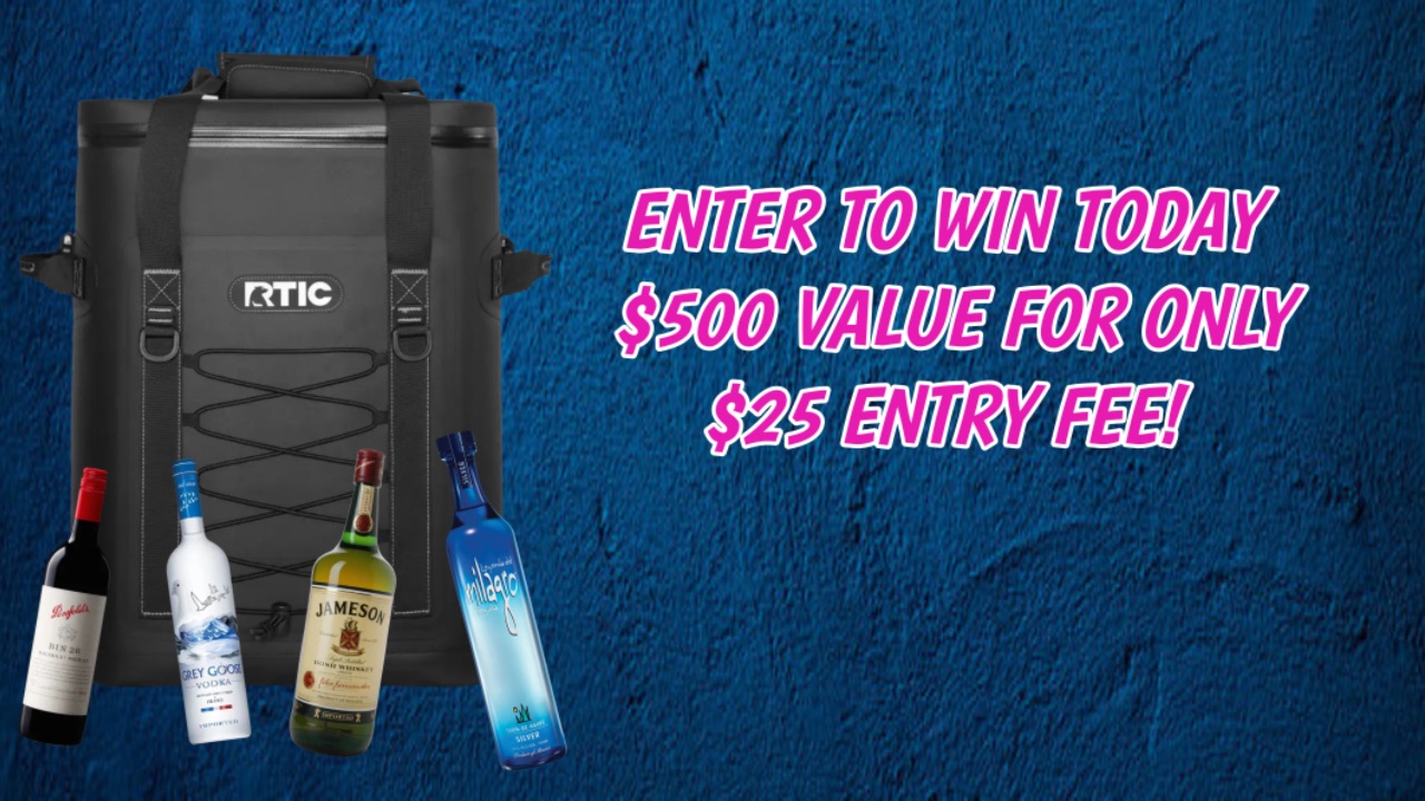 2024 Rtic Cooler Boozing Backpack Raffle Giveaway