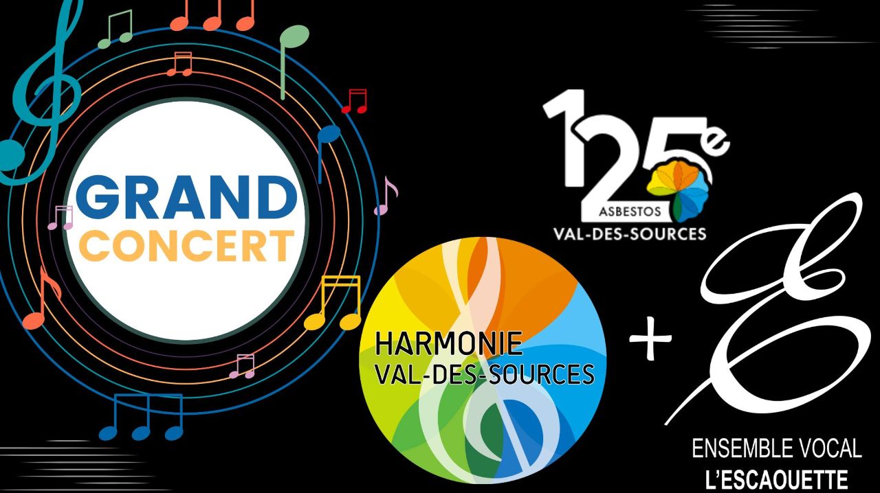 CONCERT 2024 Harmonie Val-des-Sources et L'Escaouette
