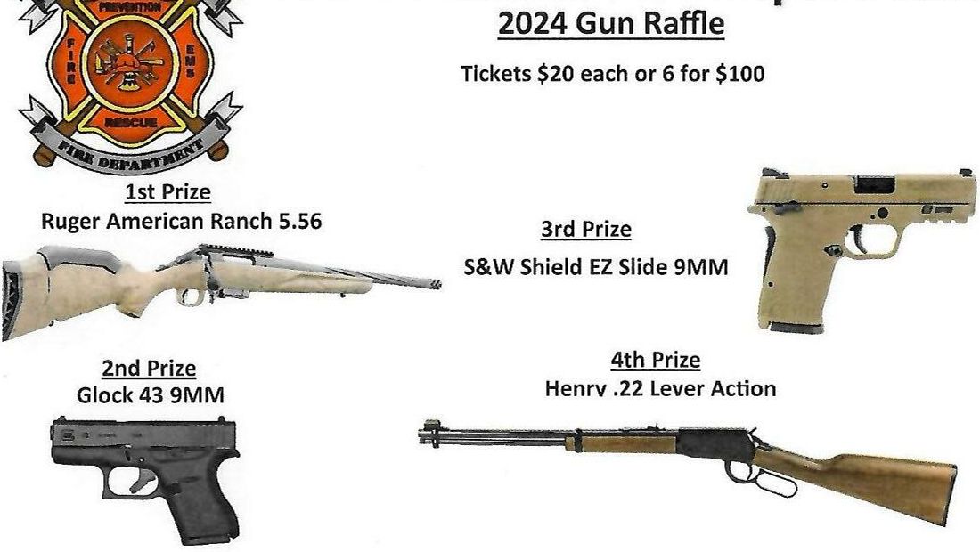 2024 Tow VFD Annual Fish Fry Gun Raffle