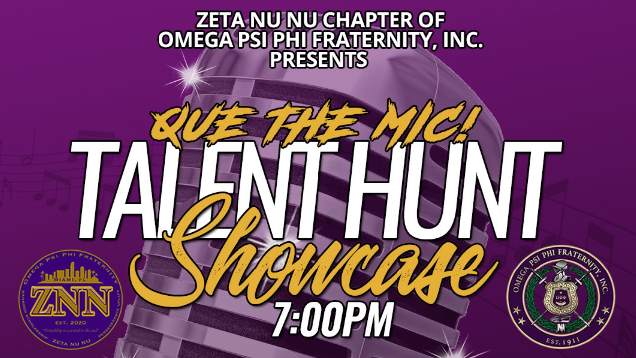 Zeta Nu Nu Chapter Presents: Que The Mic! Talent Hunt Showcase