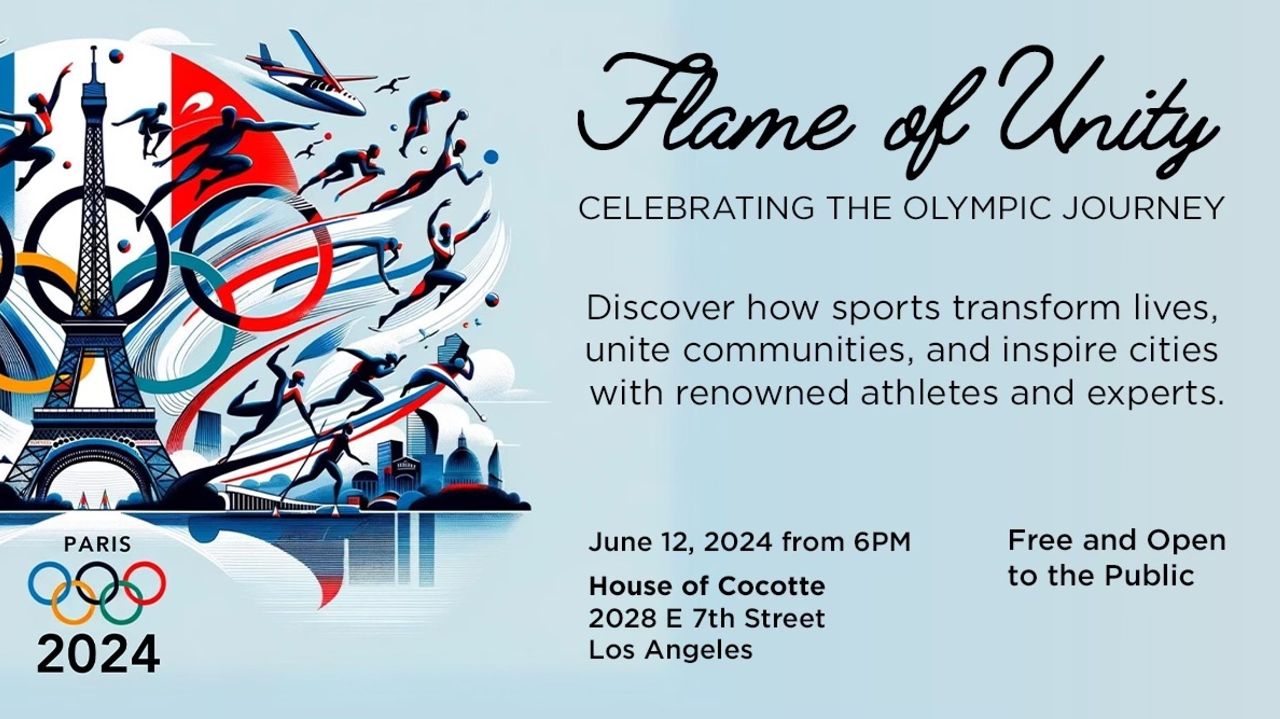 Flame of Unity: Celebrating the Olympic Journey