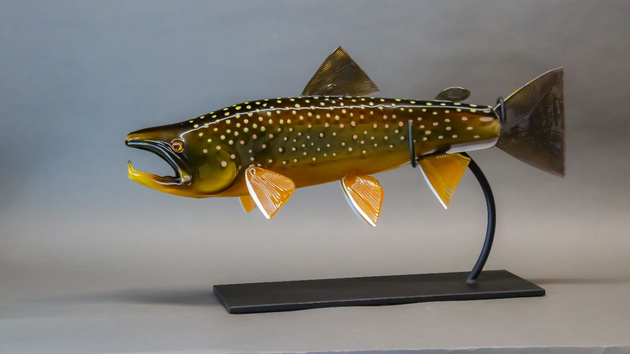 Martin Gerdin Bull Trout Glass Sculpture Giveaway