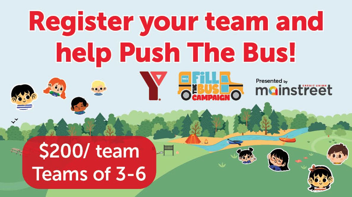 Push the Bus to Fill the Bus Sarnia Lambton YMCA