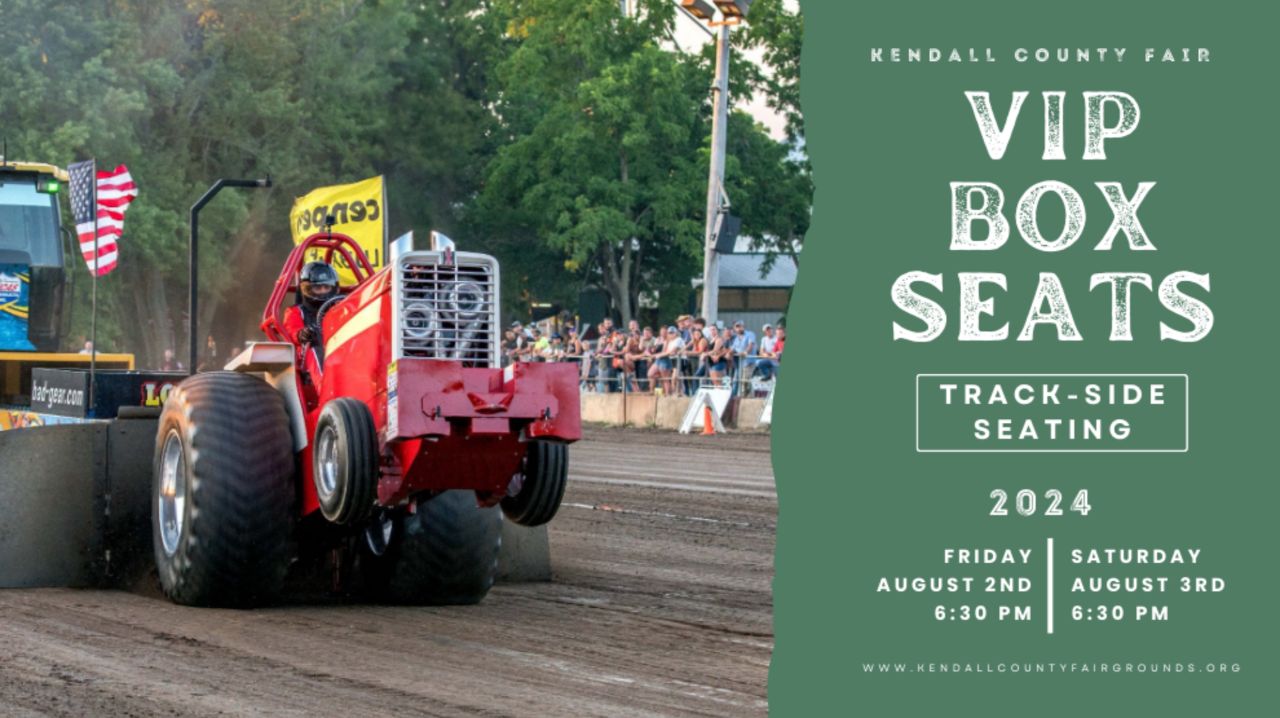 VIP BOX SEATING - TRUCK AND TRACTOR PULLS