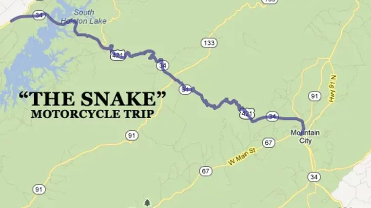 HEROES IN THE WILD RIDE "THE SNAKE" MOTORCYCLE RIDE