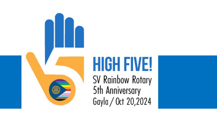 Sponsorship - Silicon Valley Rainbow Rotary High Five Gayla