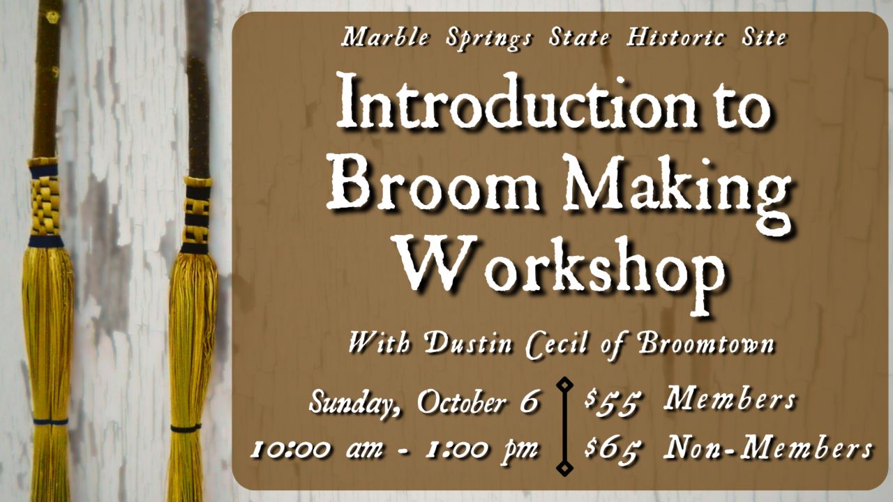 Introduction to Broom Making Workshop