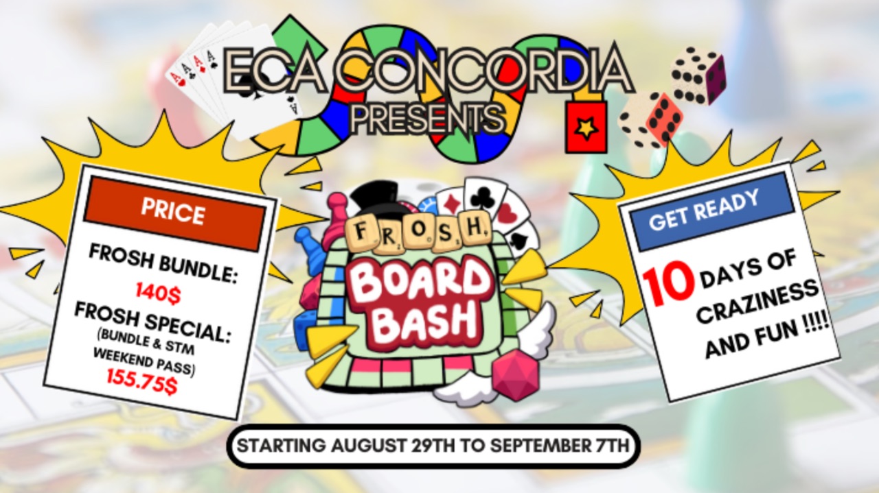ECA PRESENTS: FROSH BOARD BASH