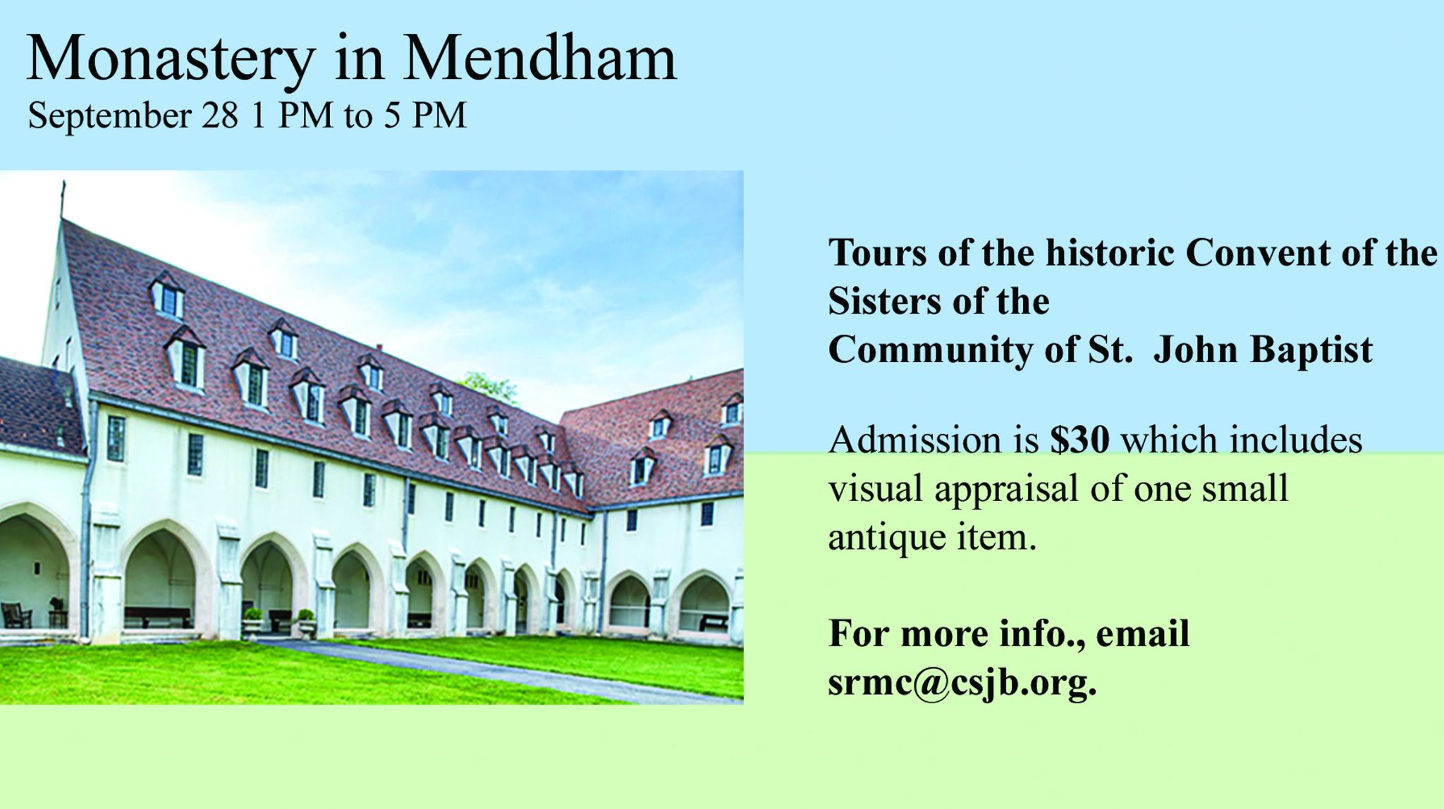 Monastery in Mendham 2024