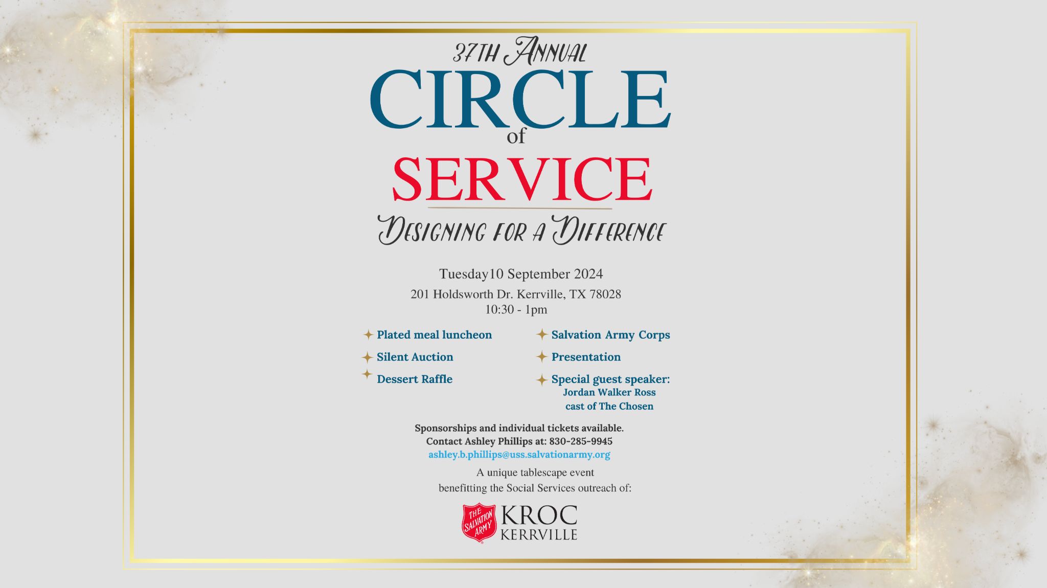 37th Annual Circle of Service - Designing for a Difference