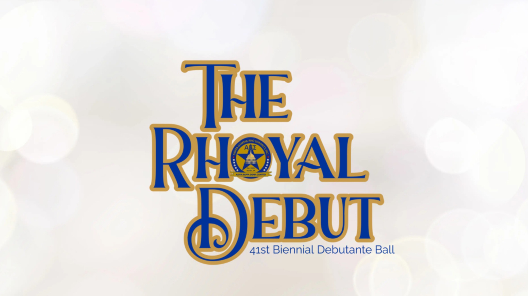 2024 The Rhoyal Debut Debutante Ball Ticket