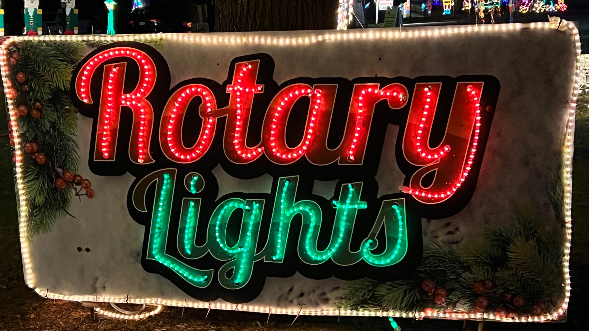 Rotary Lights 2024 Donation