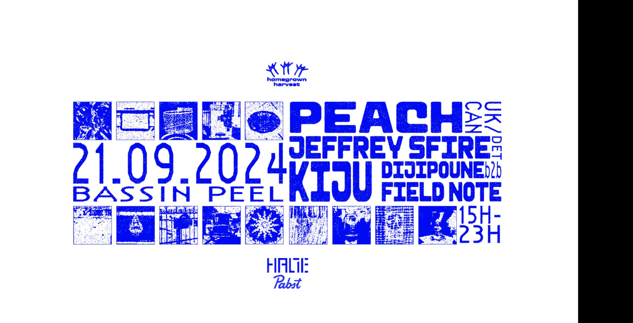 Homegrown Day Rave with Peach, Jeffrey Sfire, Kiju, Dijipoune & Field Note