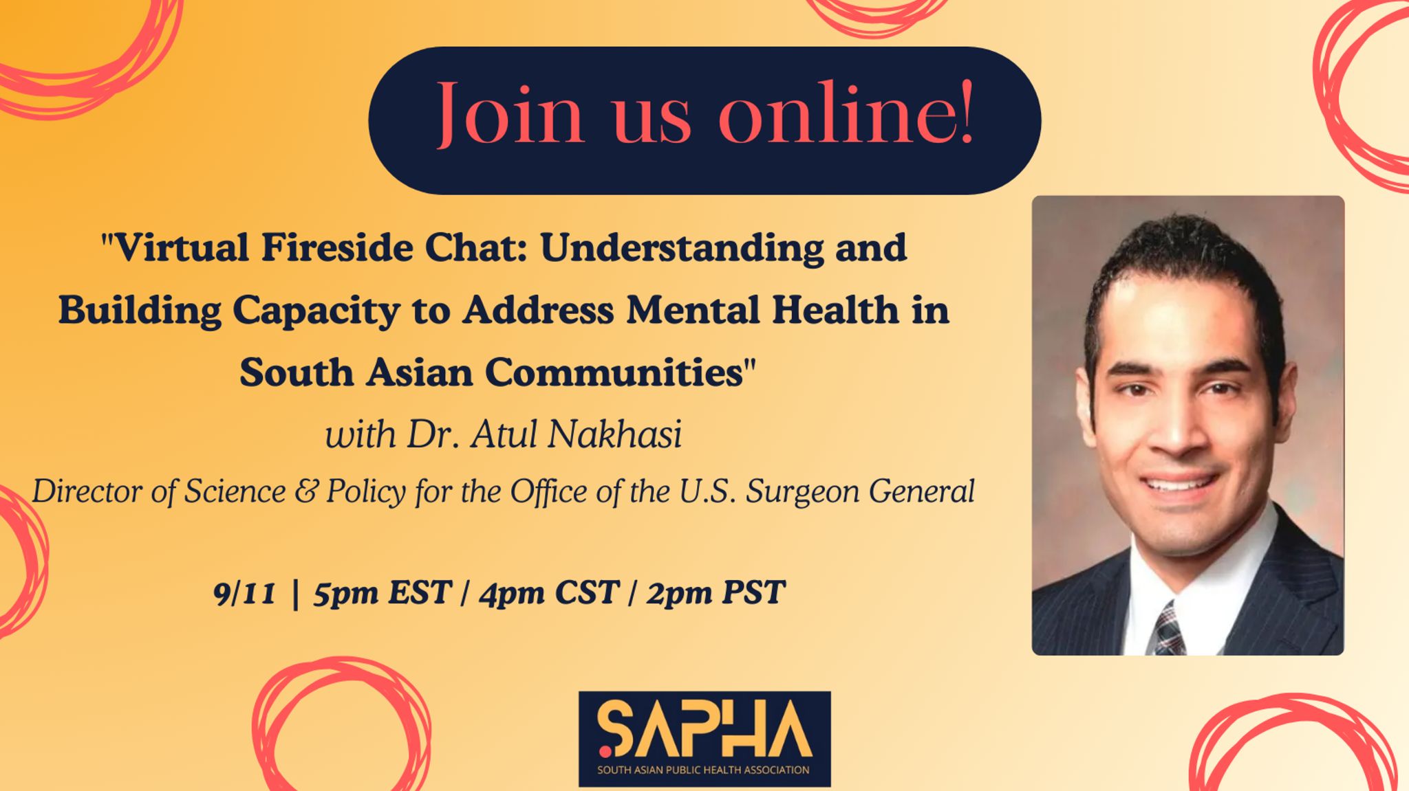 Virtual Fireside Chat: Understanding and Building Capacity to Address Mental Health in South ...