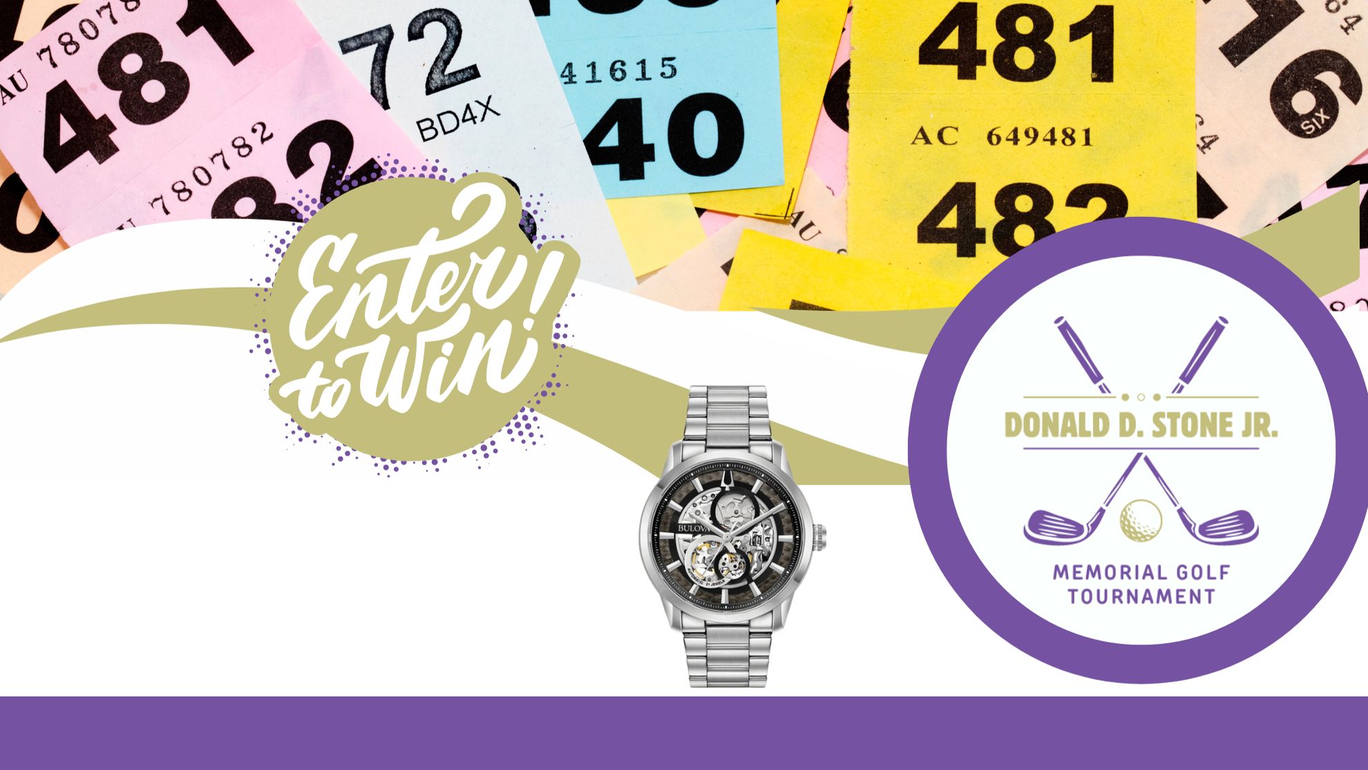 2024 Donald D. Stone Jr. Memorial Watch Raffle