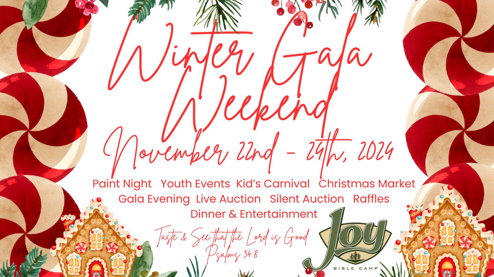 Winter Gala Weekend - November 22-24, 2024