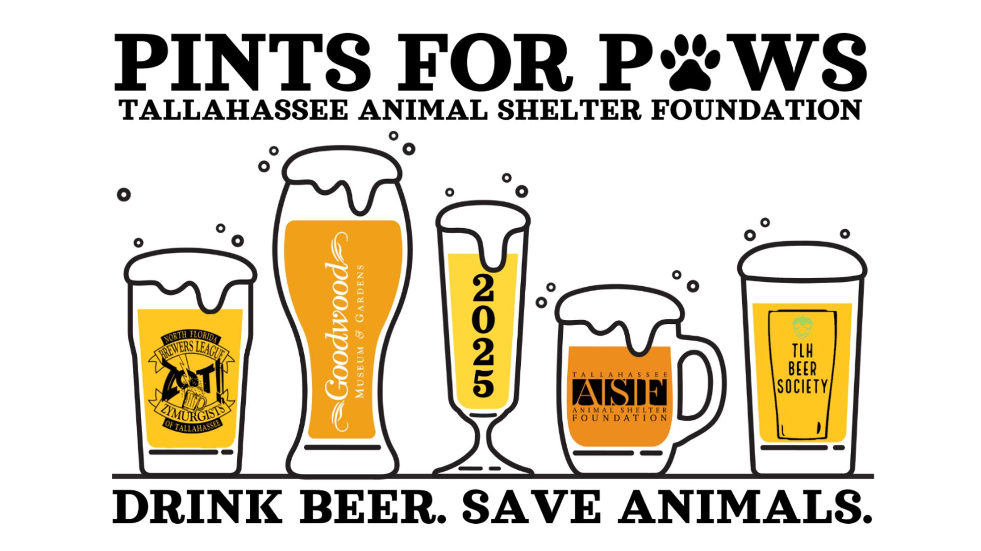Pints for Paws 2025 Ticket Sales