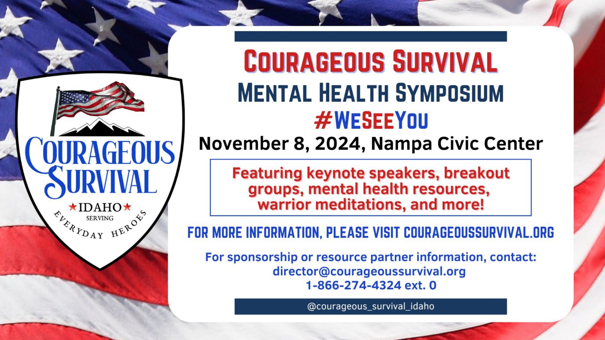 2024 Courageous Survival Mental Health Symposium