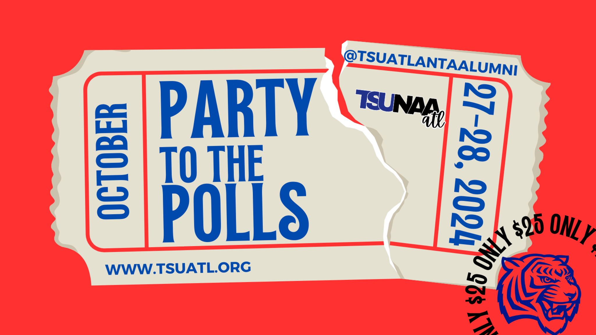 TSU to Atlanta Voting Trip Payment Form