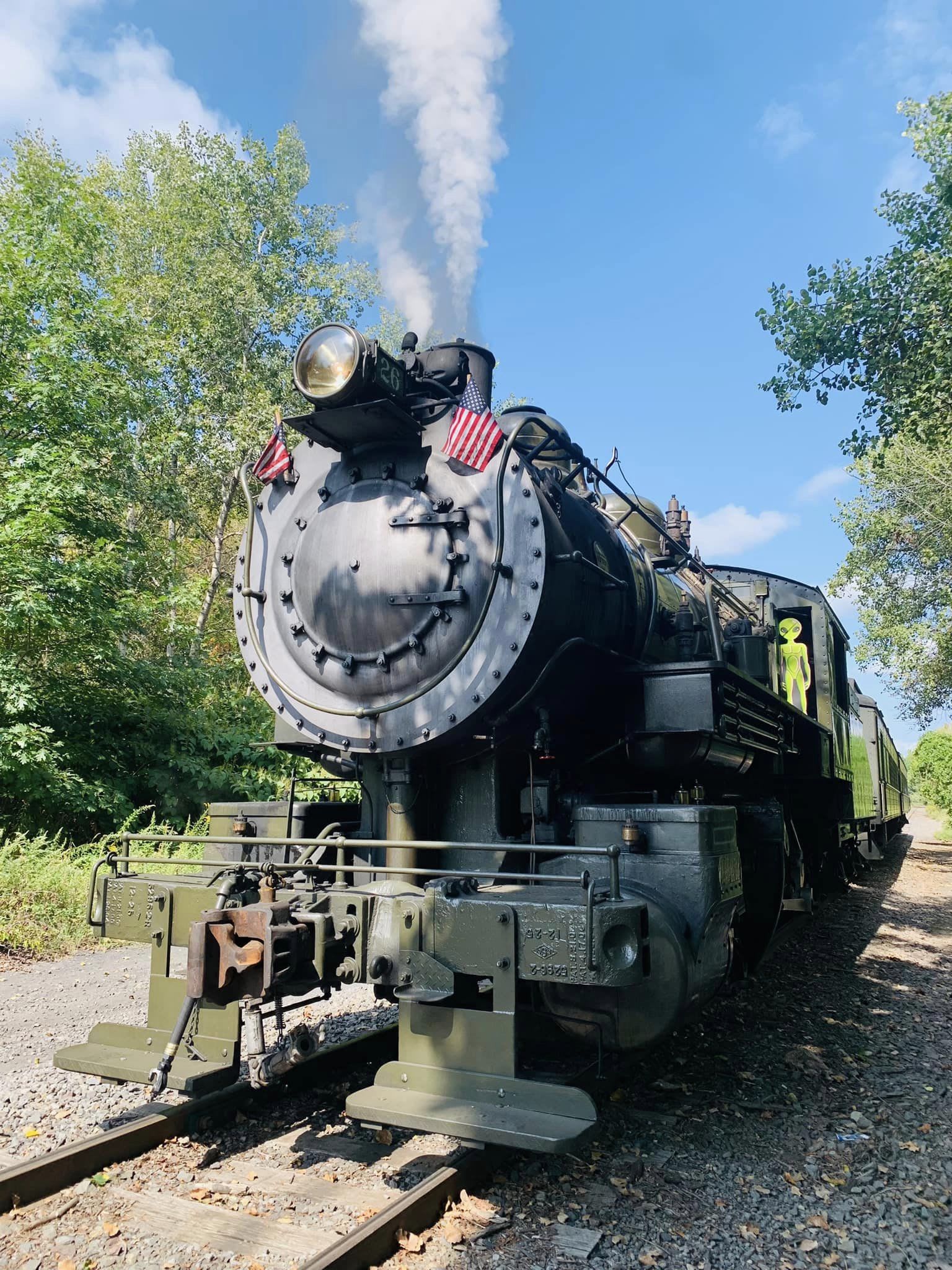 Extraterrestrial Express - Steam train ride to Carbondale Nov 9th