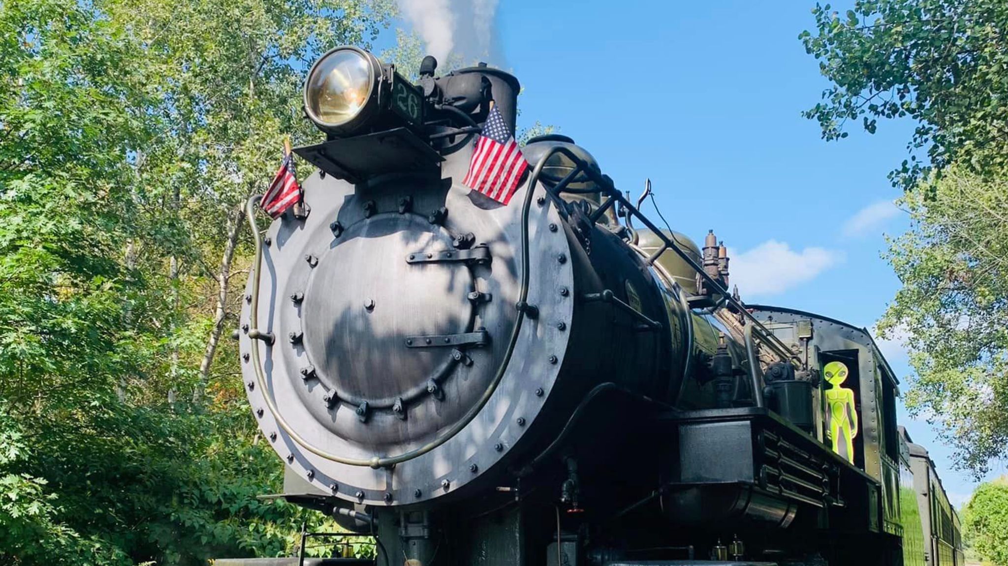 Extraterrestrial Express - Steam train ride to Carbondale Nov 9th