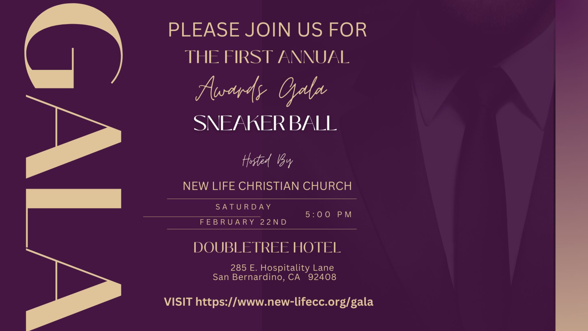 New Life Christian Church Gala Program Sponsorship Opportunities