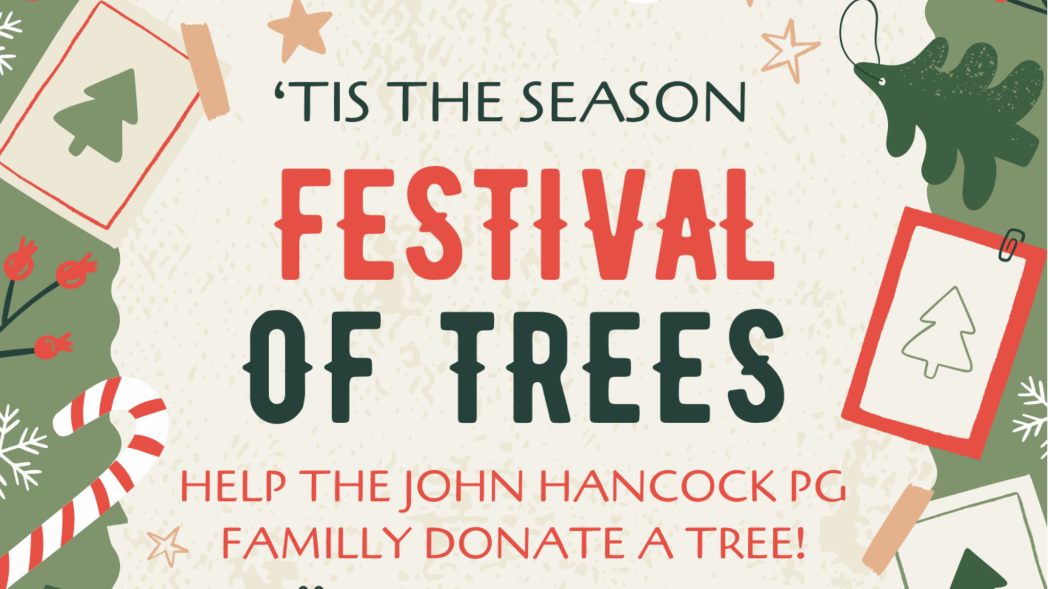 Festival of Trees donation