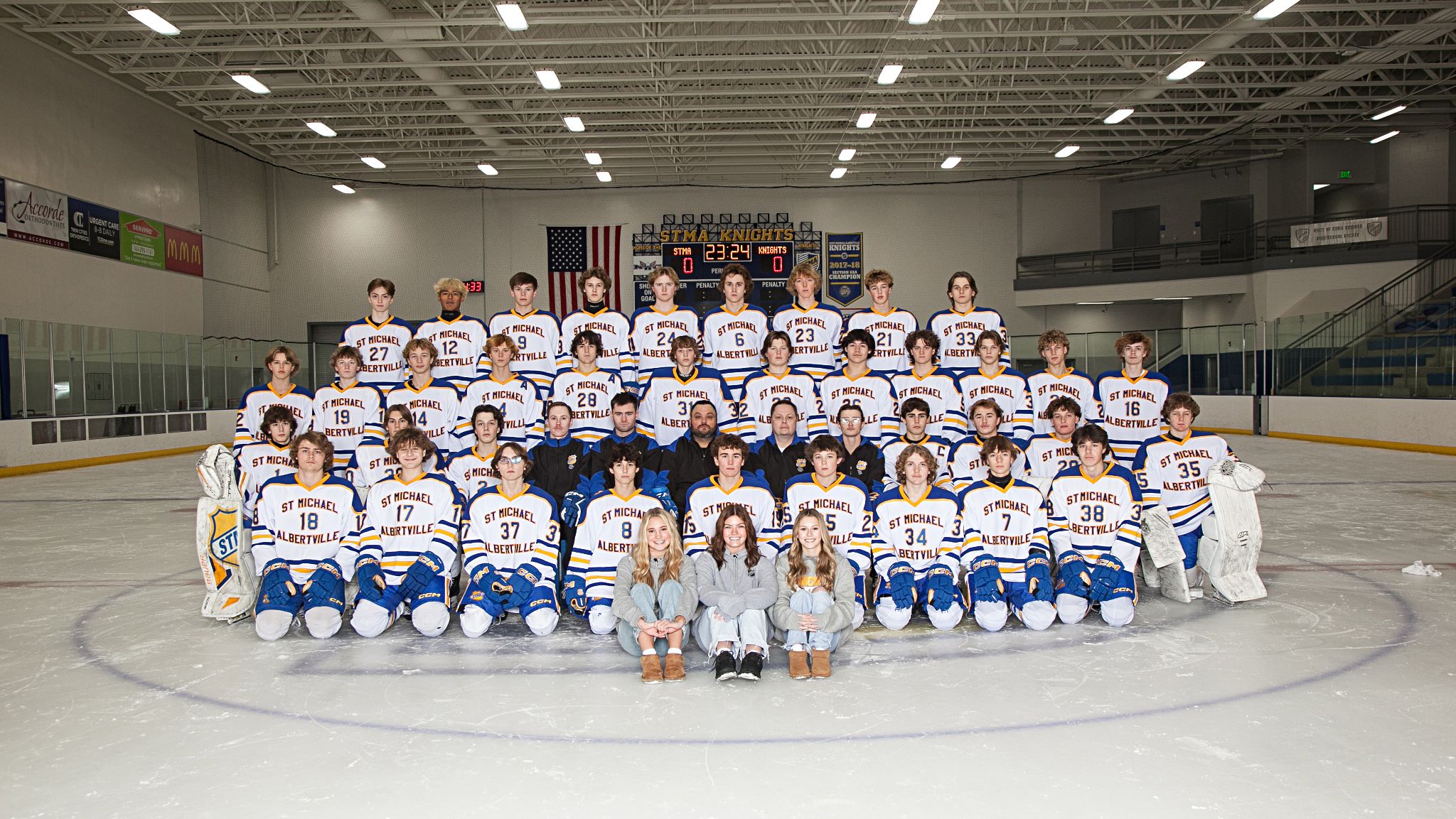 STMA High School Hockey Team Photos