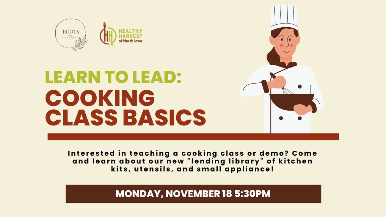 Learn to Lead: Cooking Class Basics