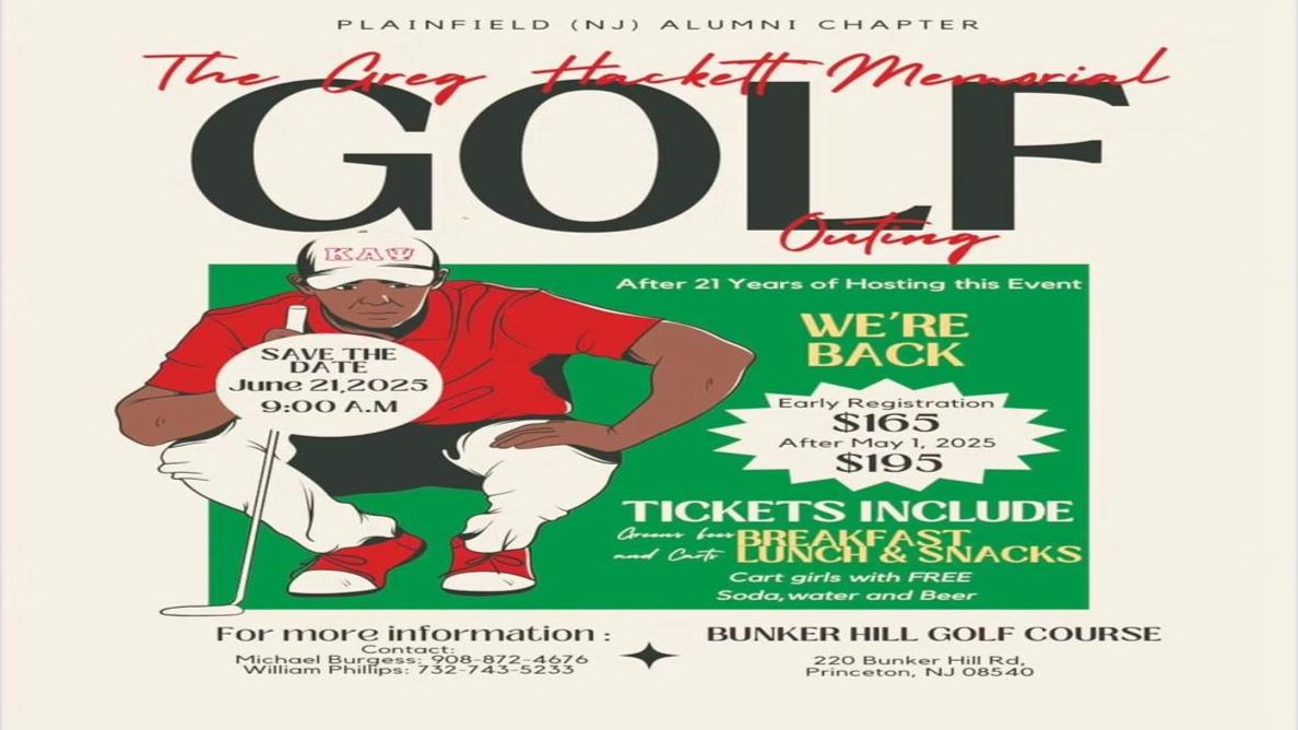 2025 Greg Hackett Memorial Golf Outing & Game Day Activities