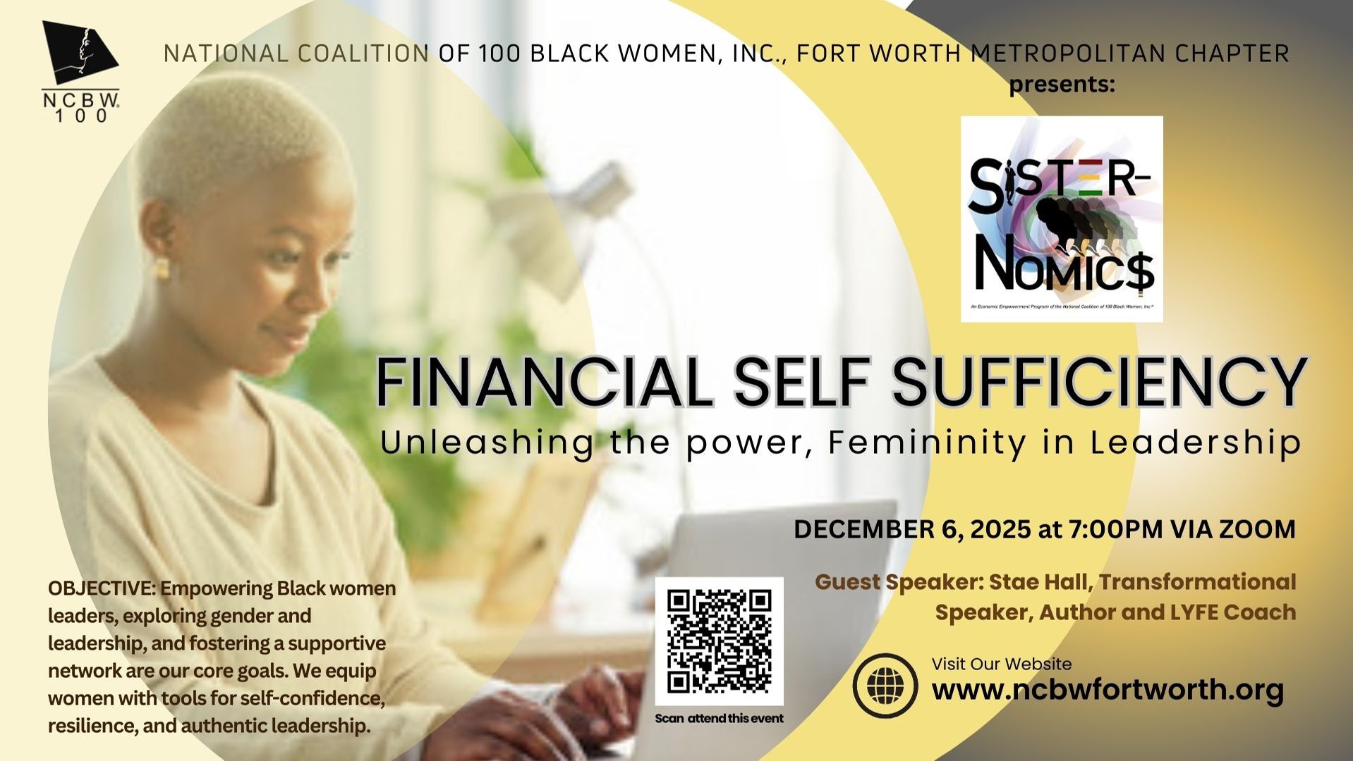 NC100BW, Inc. Fort Worth Metropolitan Chapter SISTER-NOMIC$™: Financial ...