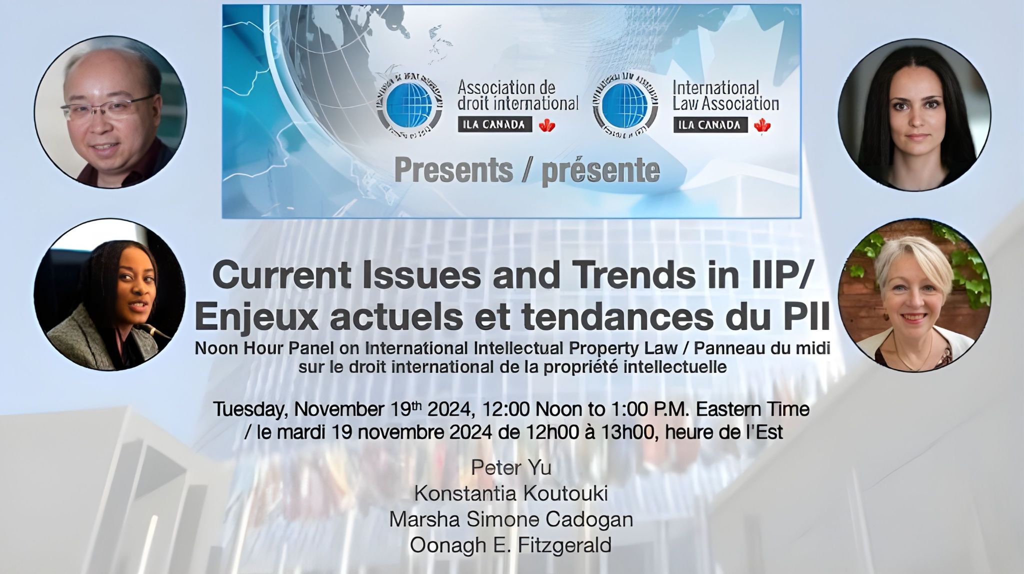 Current Issues and Trends in IIP/ Enjeux actuels et tendances du PII ...