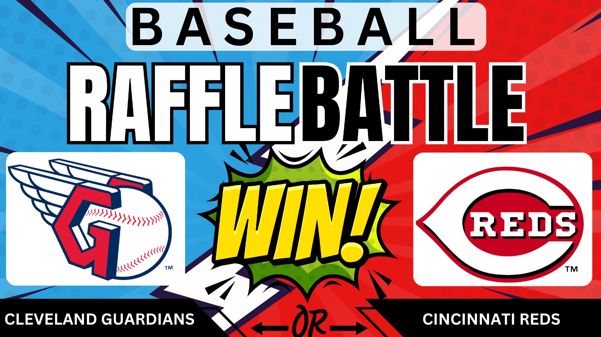 Baseball Raffle Battle: 2 raffles head to head!