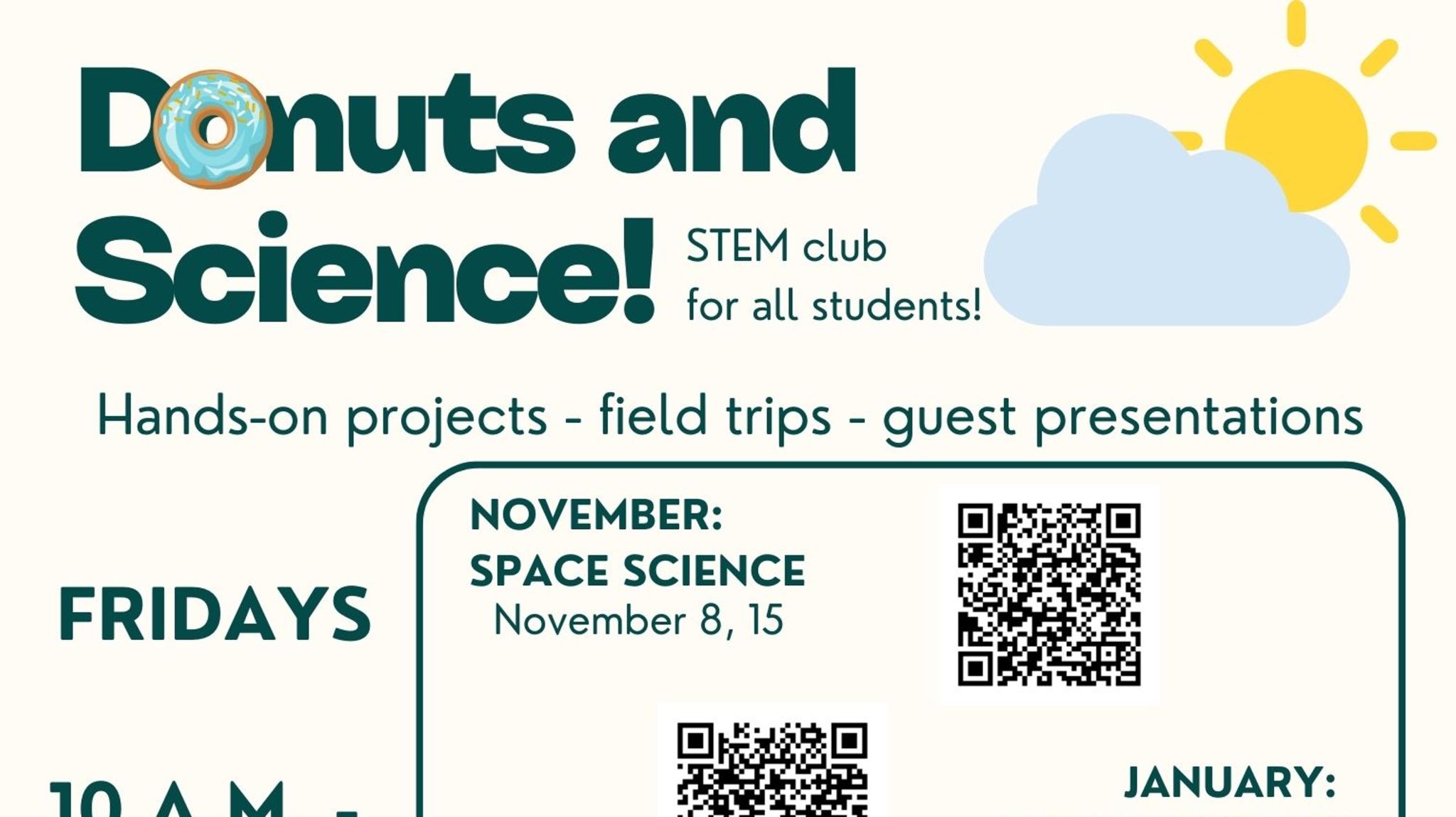 Donuts and Science: Weather Science
