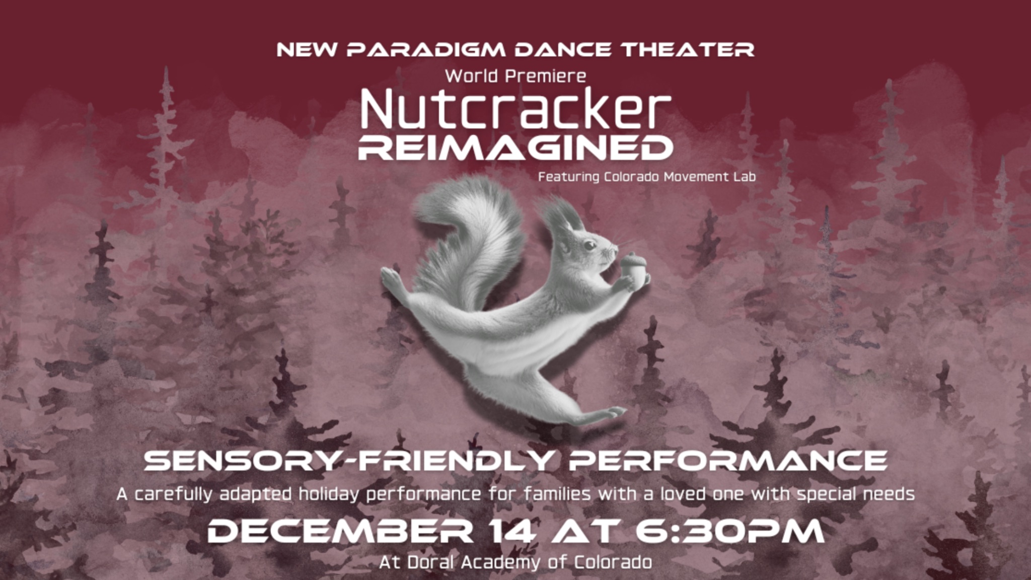 Nutcracker Reimagined - Sensory Friendly Performance