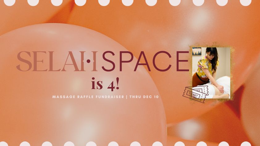 Selah Space's Big Birthday Raffle!