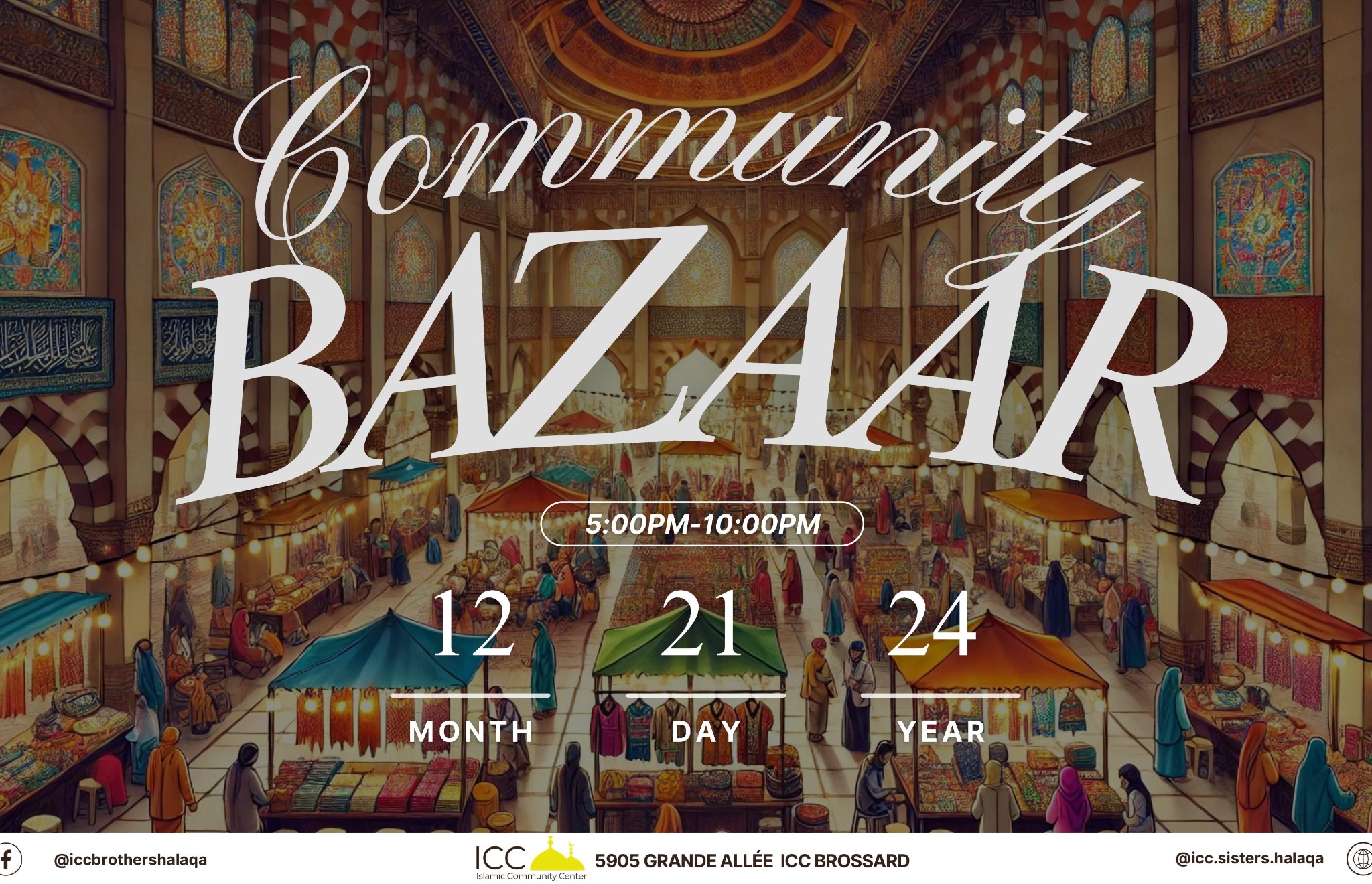 Community Bazaar 2024 - Table reservation