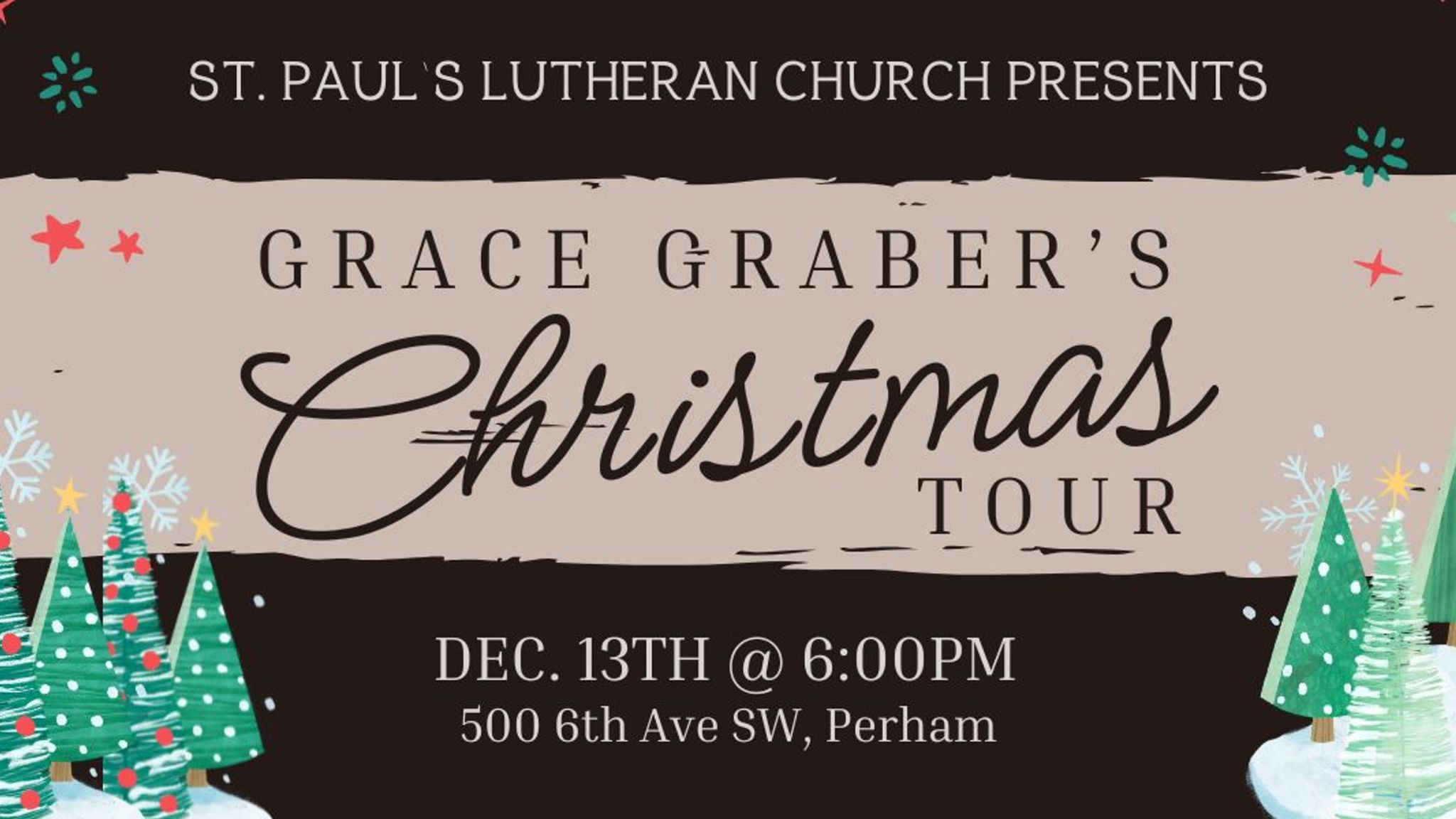 Grace Graber LIVE @ St. Paul's - Perham