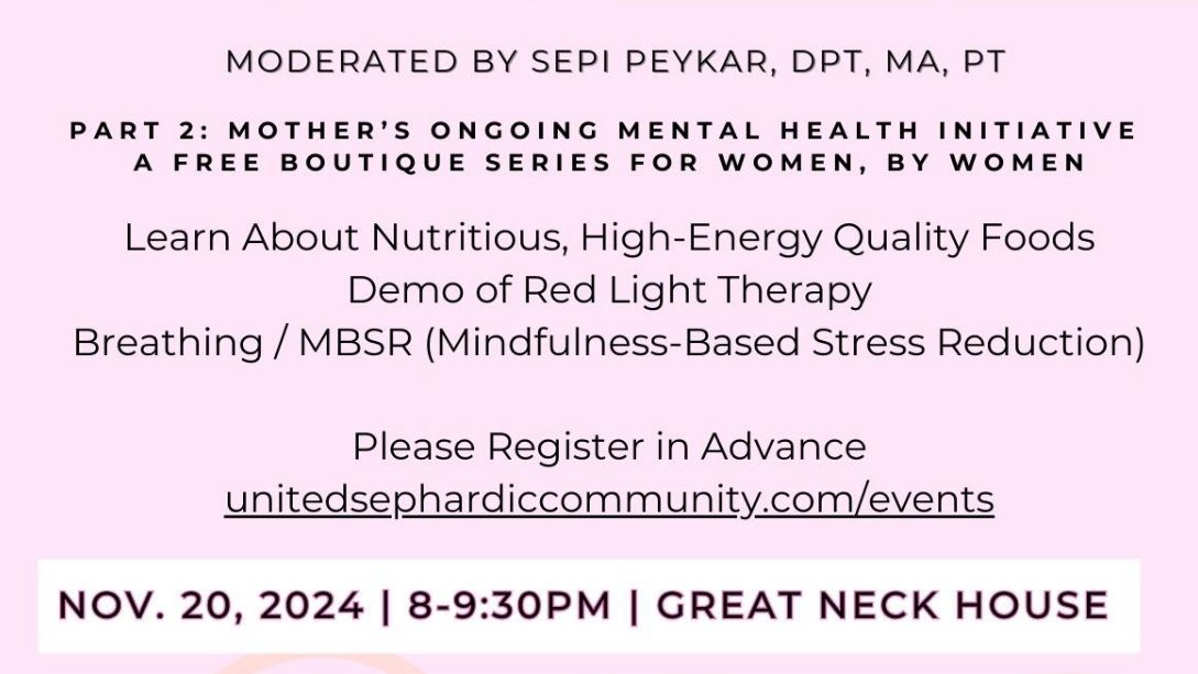 Mother's Ongoing Mental Health - Part 2