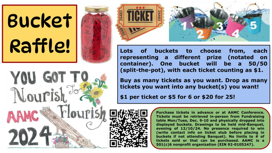 AAMC Conference - "Bucket Raffle" Tickets