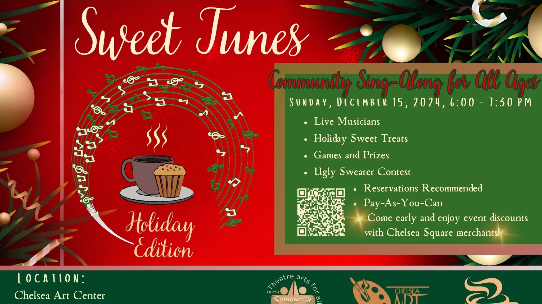 Sweet Tunes - A Community Holiday Sing-Along