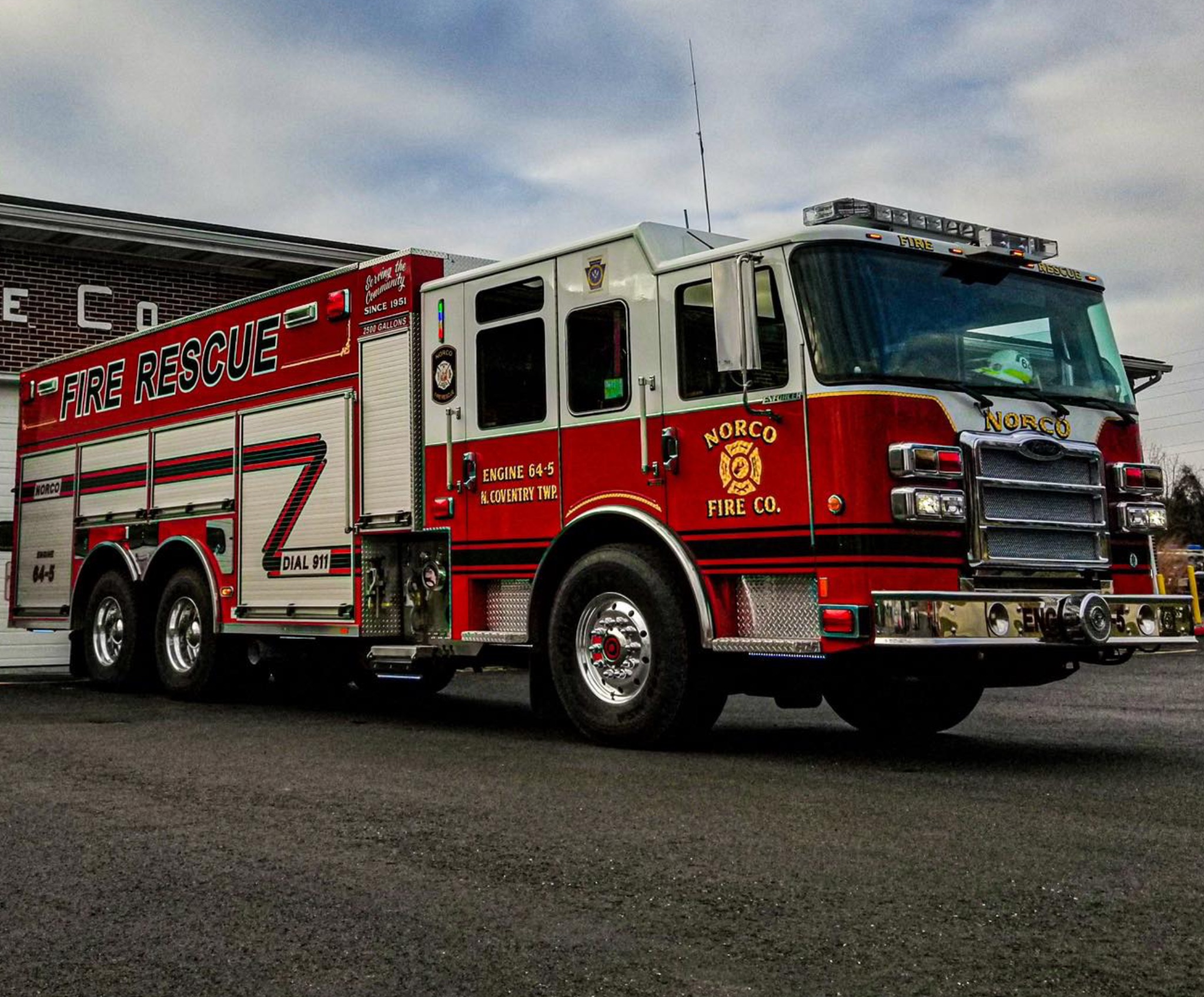 Norco Fire Company Donations