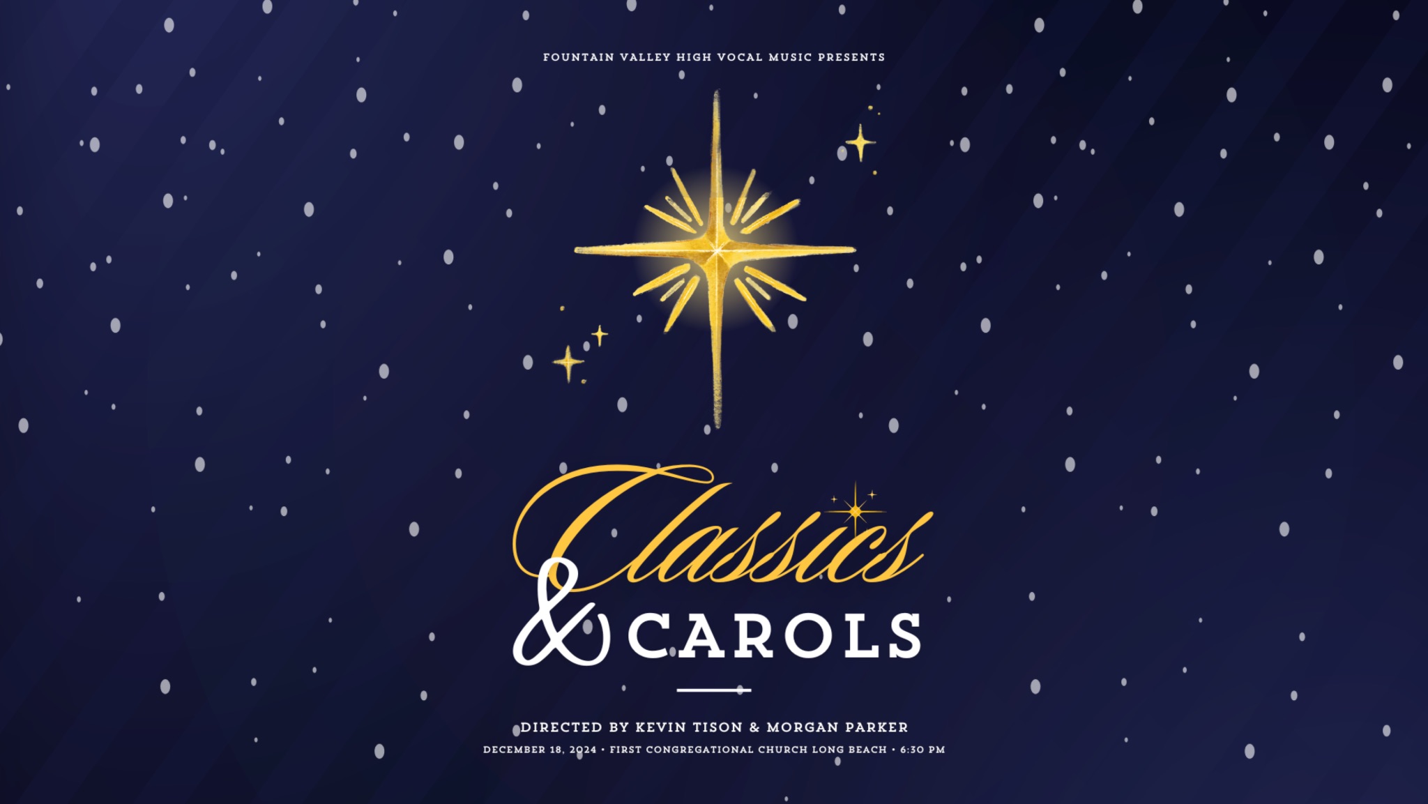 Classics and Carols Concert Tickets