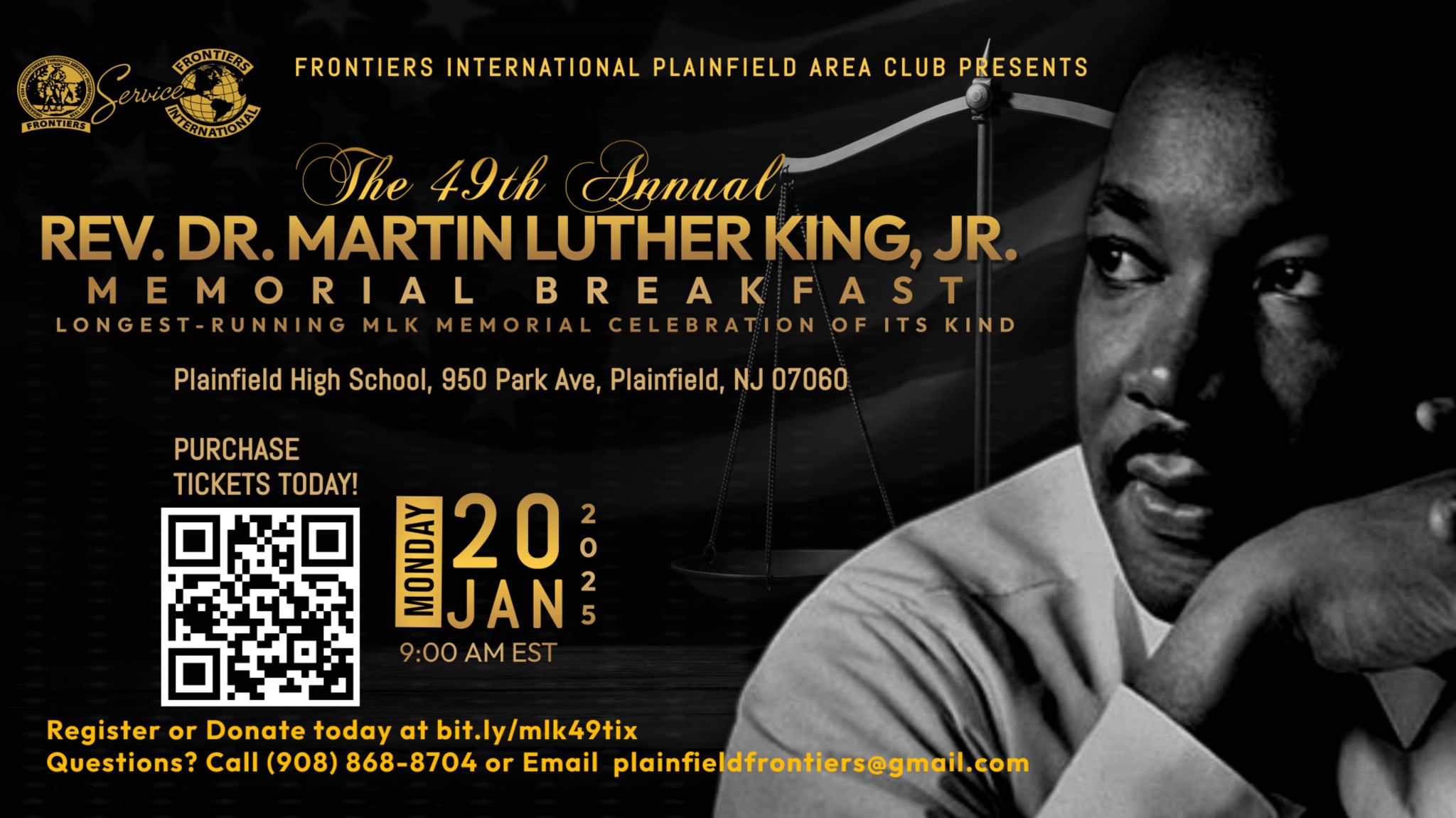 49th Annual Rev. Dr. MLK Memorial Breakfast Celebration - Sponsorship ...