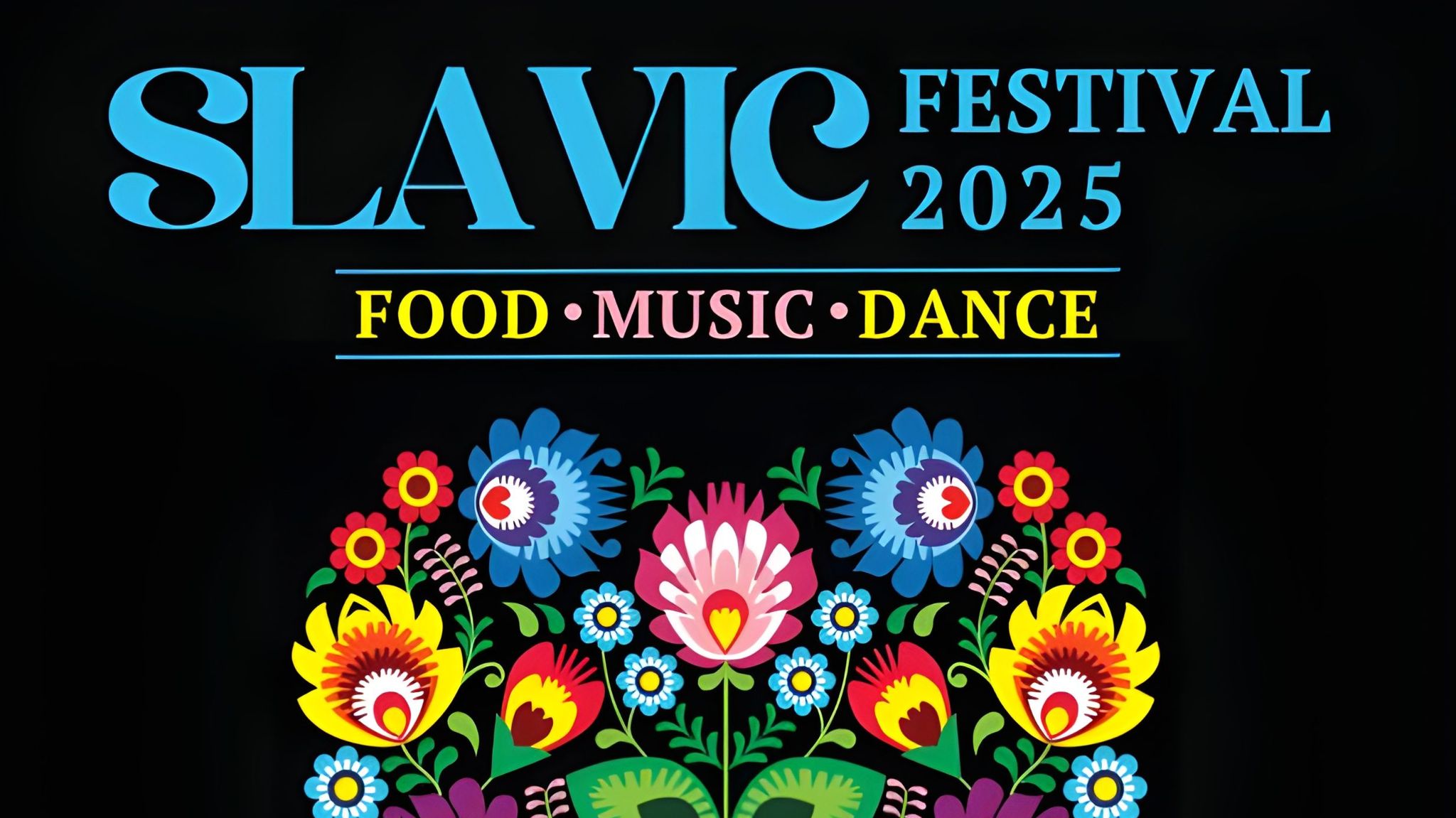 Slavic Festival 2025 Program Brochure Advertising